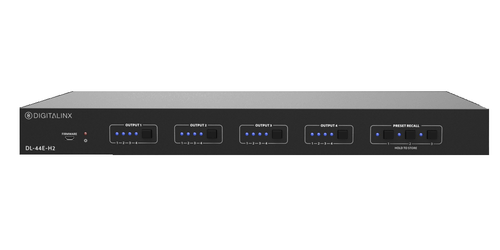 Liberty AV DL-44E-H2-KIT 4x4 HDBT & HDR Matrix Switch w/ Multi-Channel ...