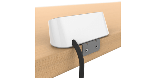 Wiremold WSPC320WH Desktop Power Center, Slim 3 Outlet/2 USB, White and ...