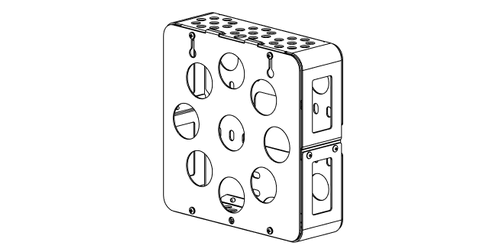 Chief FCA510 Fusion Small Storage Accessory PC - Flat Panel Mounts ...