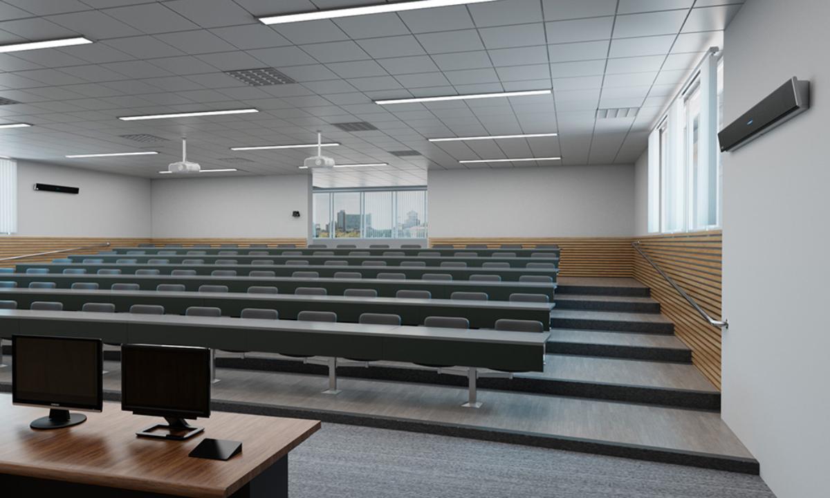 Nureva Dual DUAL-HDL410-W Audio Conferencing System 35' x 55' Spaces ...