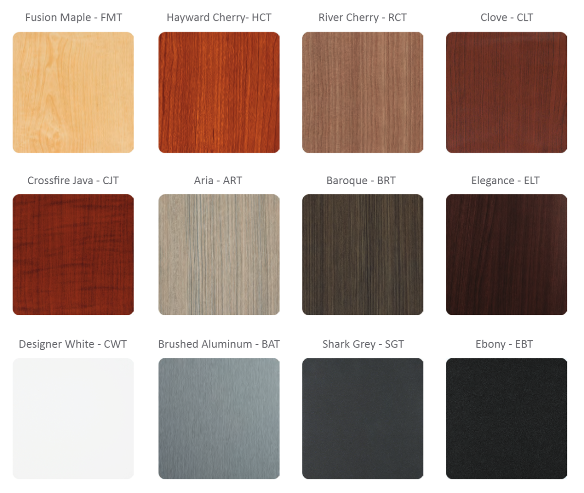 AVF CR2-WM Thin Depth Dual 3U Rack Space Credenza - 12 Color Choices ...