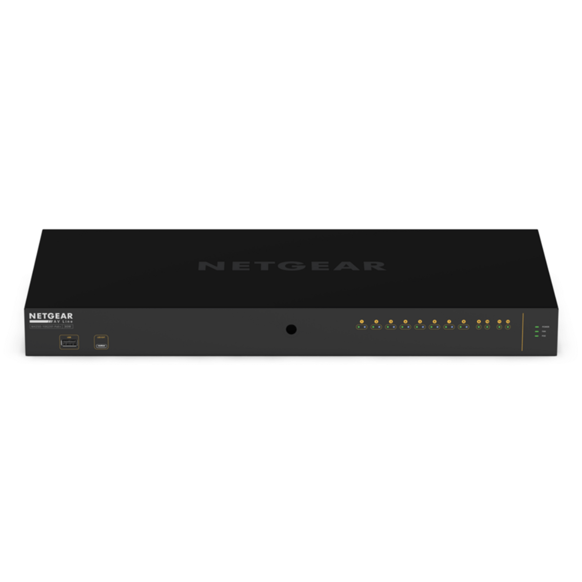 Biamp Biamp NMS-NG10GPX-AVB AVB-enabled Netgear 10-port 1G switch, 8 ...