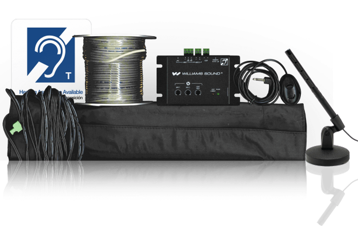 Williams Sound DL 102 SY2 Counter Loop Amplifier for T-Coil Enabled ...