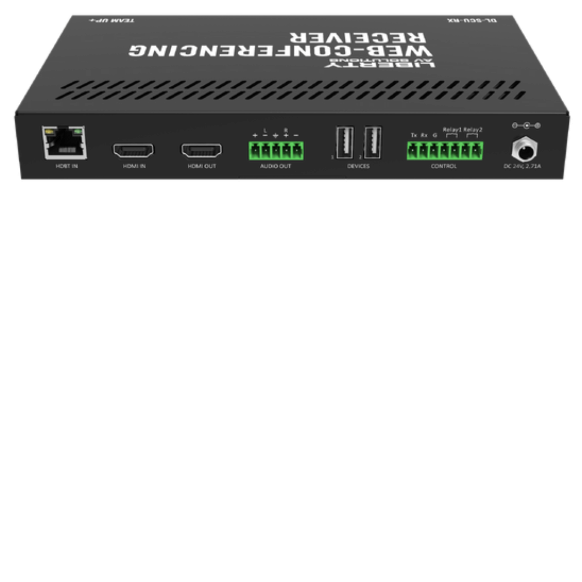Liberty AV DL-SCU-RX TeamUp+ Series HDBaseT Receiver with USB-Hub and HDMI input - Conference ...