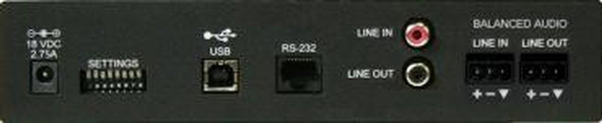 Vaddio EasyUSB AudioBRIDGE Analog Audio Converter, USB Audio for UC ...