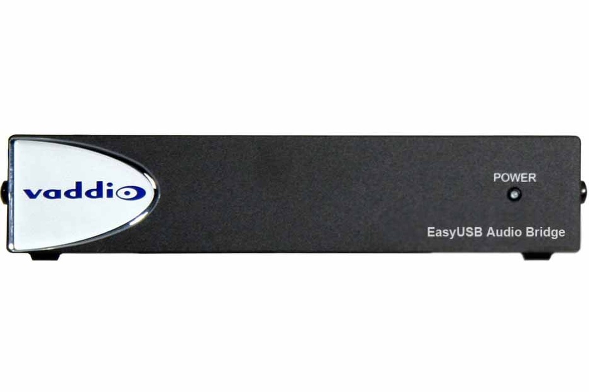 Vaddio EasyUSB AudioBRIDGE Analog Audio Converter, USB Audio for UC ...