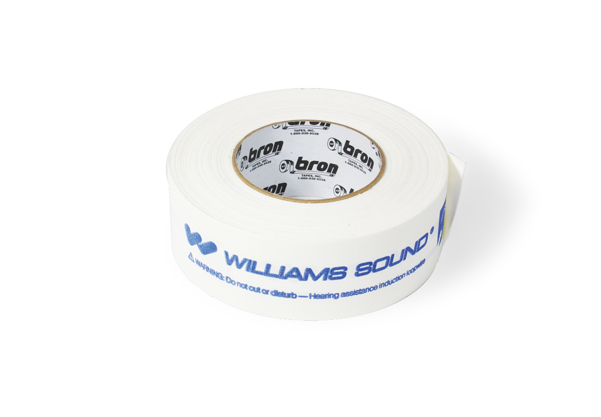 Williams Sound FWT 001 Induction Loop Flat Wire Warning Tape ...