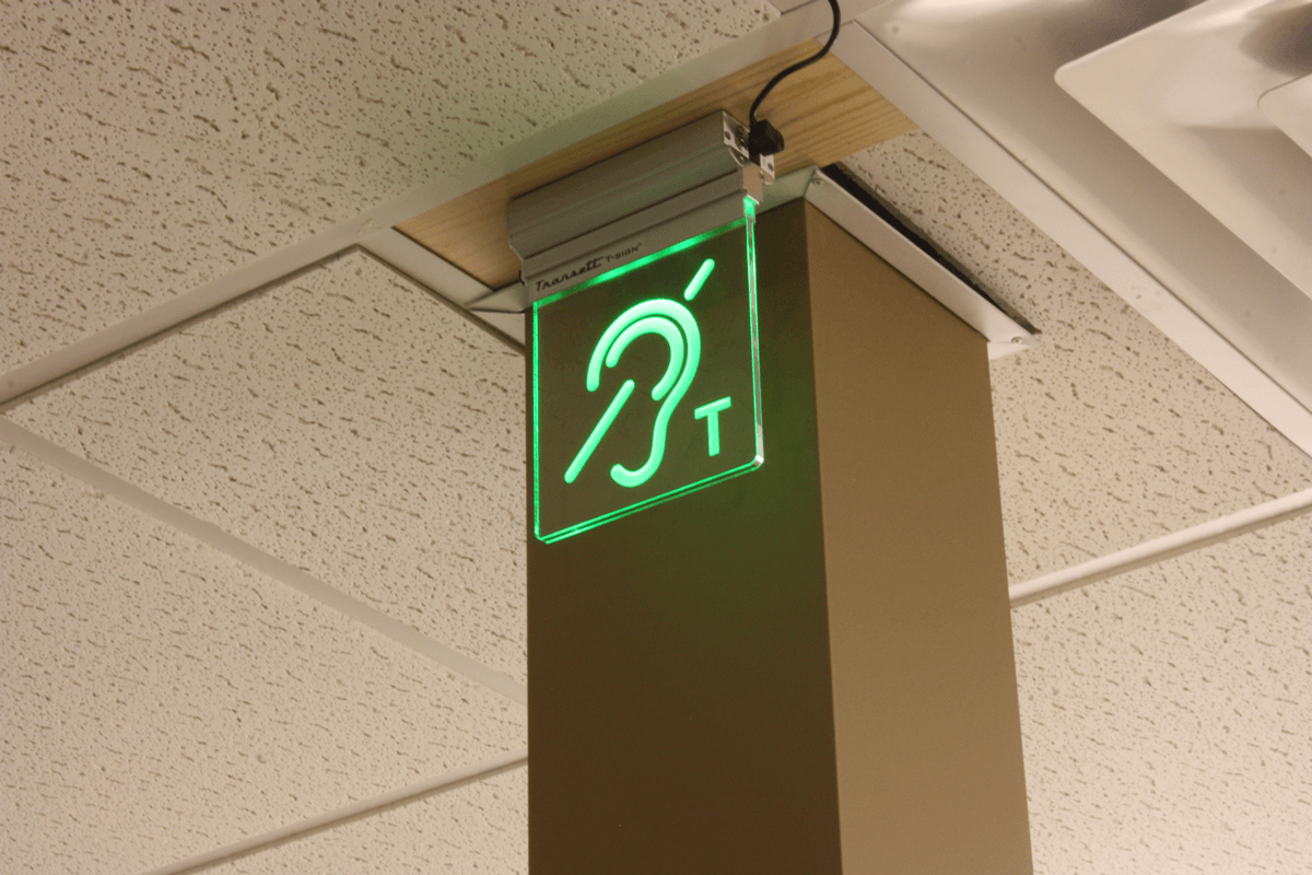 Williams Sound IDP 013 Induction Loop Status Sign - Conference Room AV