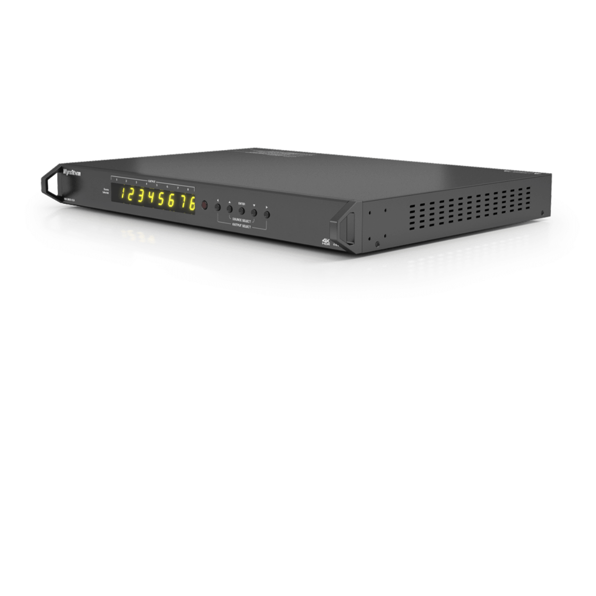 WyreStorm MX-0808-H2A 4K HDR 4:4:4 60Hz HDMI 8x8 Matrix Switcher, with audio de-embed, CEC power ...