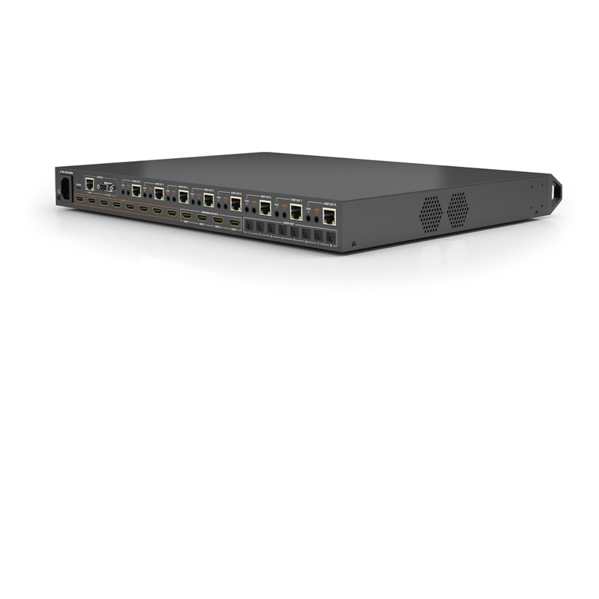 WyreStorm MXV-0808-H2A-70 v3 4K HDR 70m HDBaseT 8x8 Matrix Switcher ...