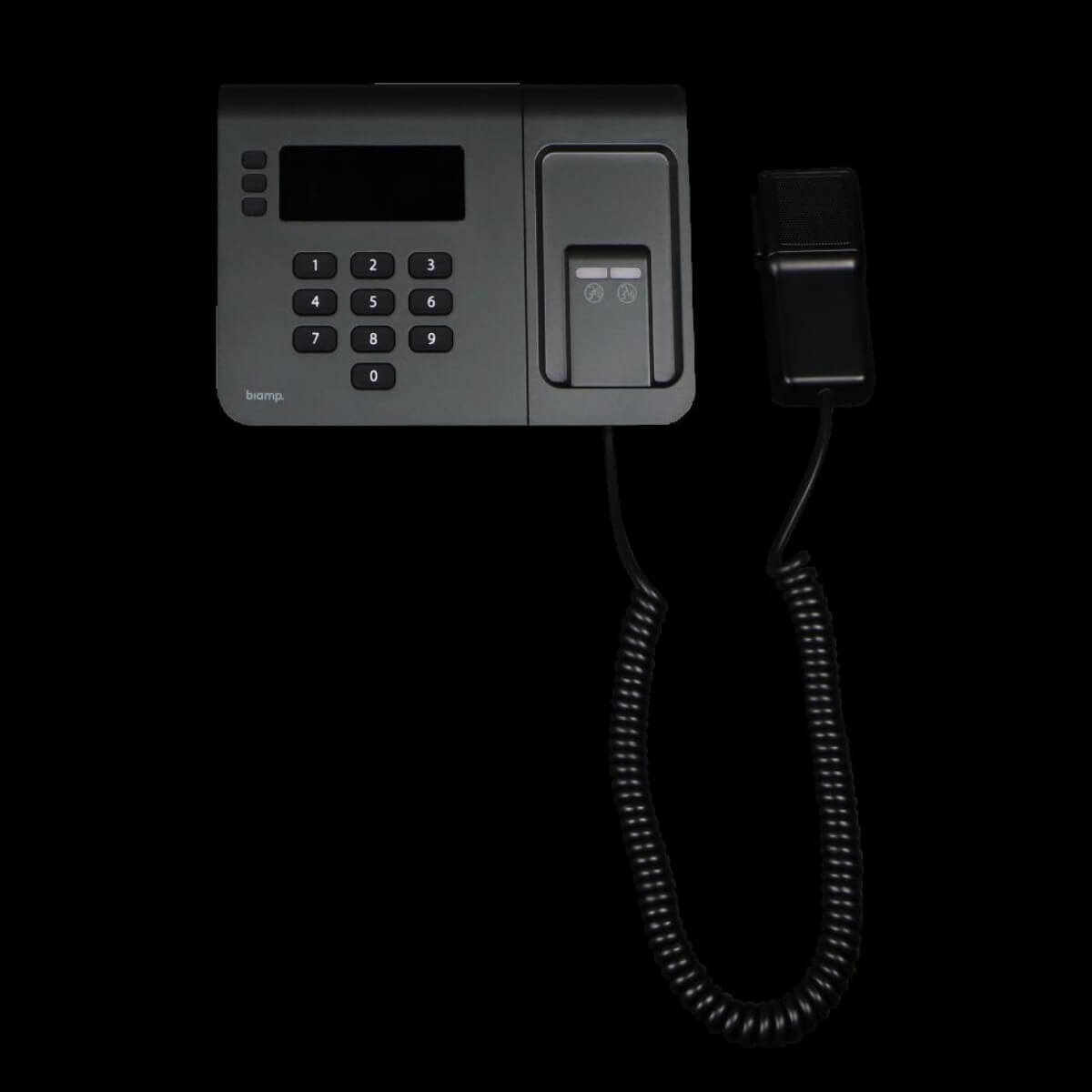 Biamp NPX H1100 10-button convenience paging station with handheld ...