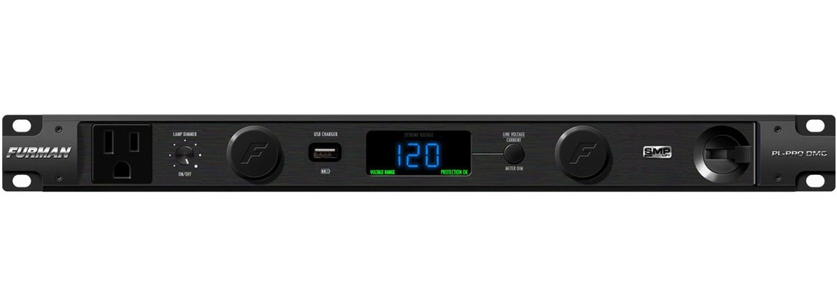 Furman PL-PRO DMC 20A Power Conditioner: Lights, Volt/Amp Meter, 9 ...