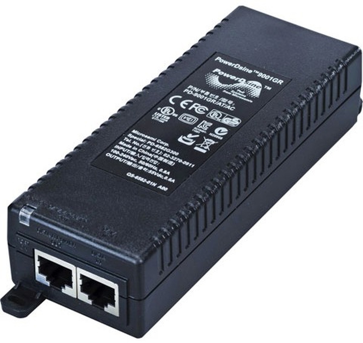 Vaddio PoE+ Midspan Power Injector Power over Ethernet Power Supply ...