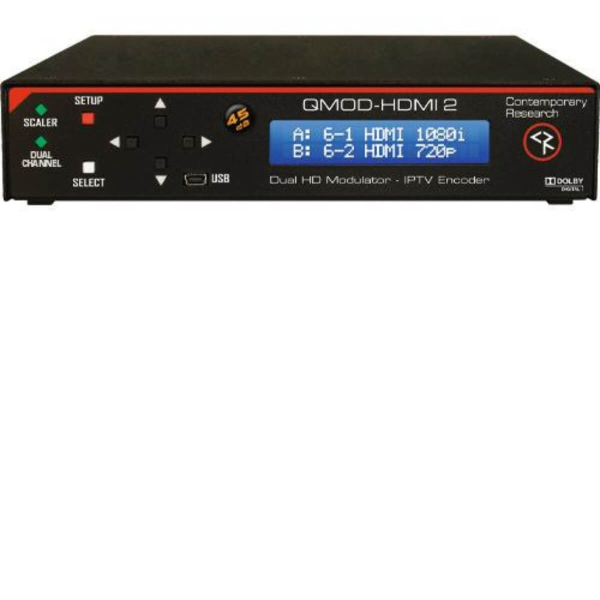 Contemporary Research QMOD-HDMI 2 QMOD-HDMI 2 HDTV Modulator-IPTV ...