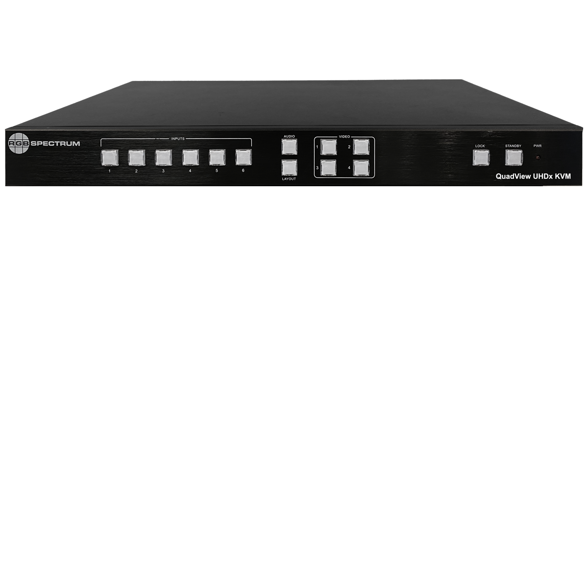 RGB Spectrum QV UHDx KVM QuadView Multi-Image Processor / Multiviewer ...