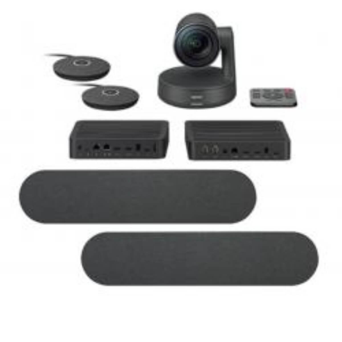 Logitech RALLY PLUS Solution System Conference Camera, Microphones ...