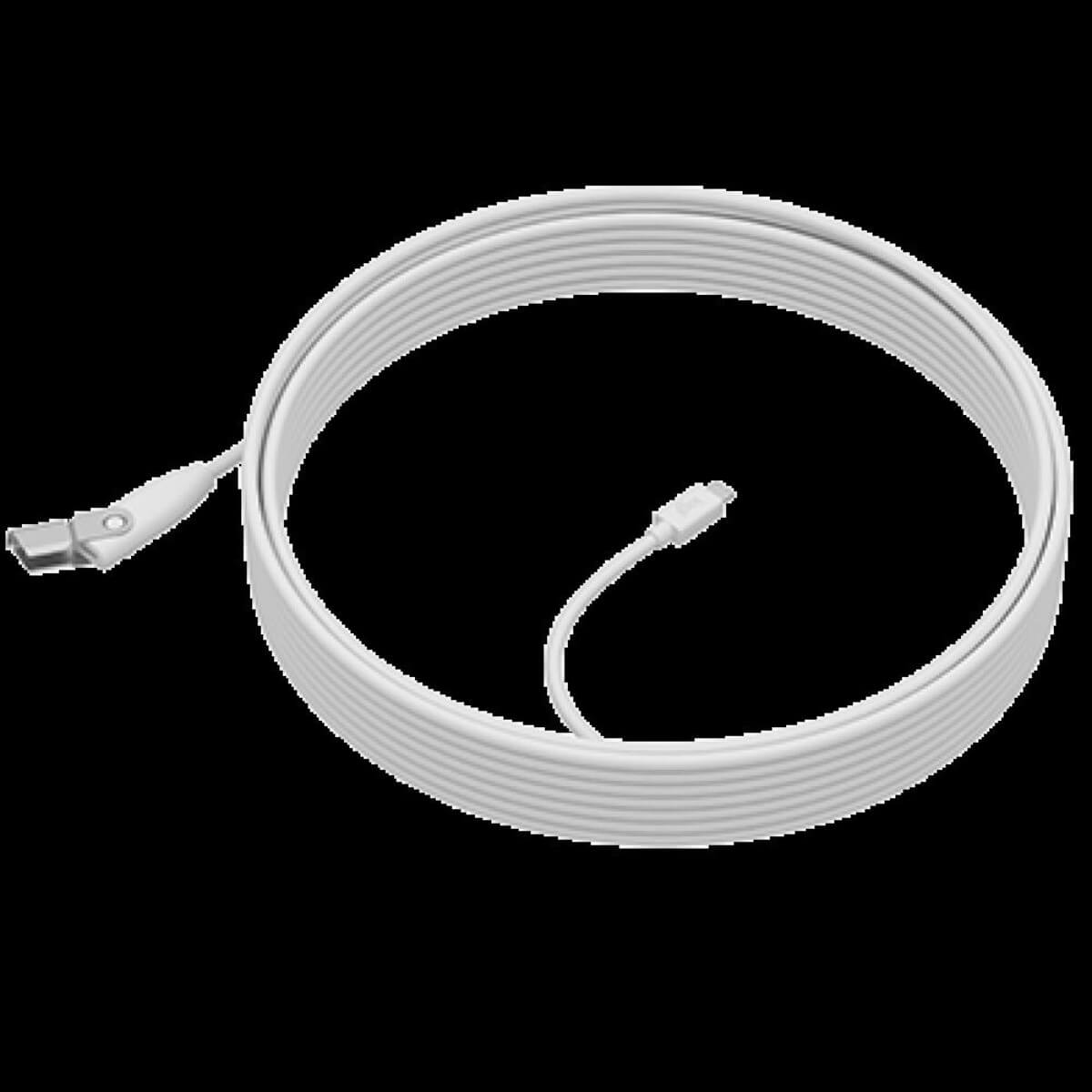 Logitech Rally Mic Pod Extension Cable, 10m, White Rally Mic Pod ...