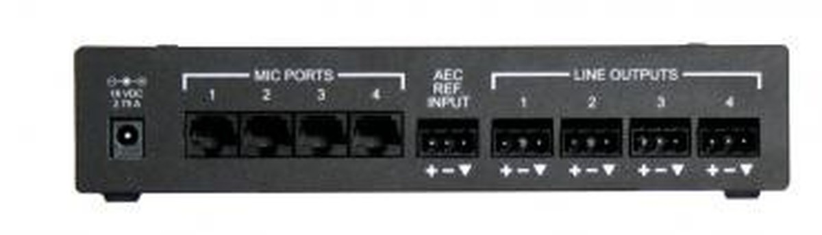 Vaddio TRIO MIC I/O Interface 4 Channel TRIO Mic Interface w/ AEC ...